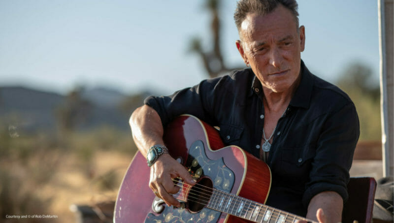 Soul Singer; Bruce Springsteen Live! Exhibit at The Grammy Museum - LA ...